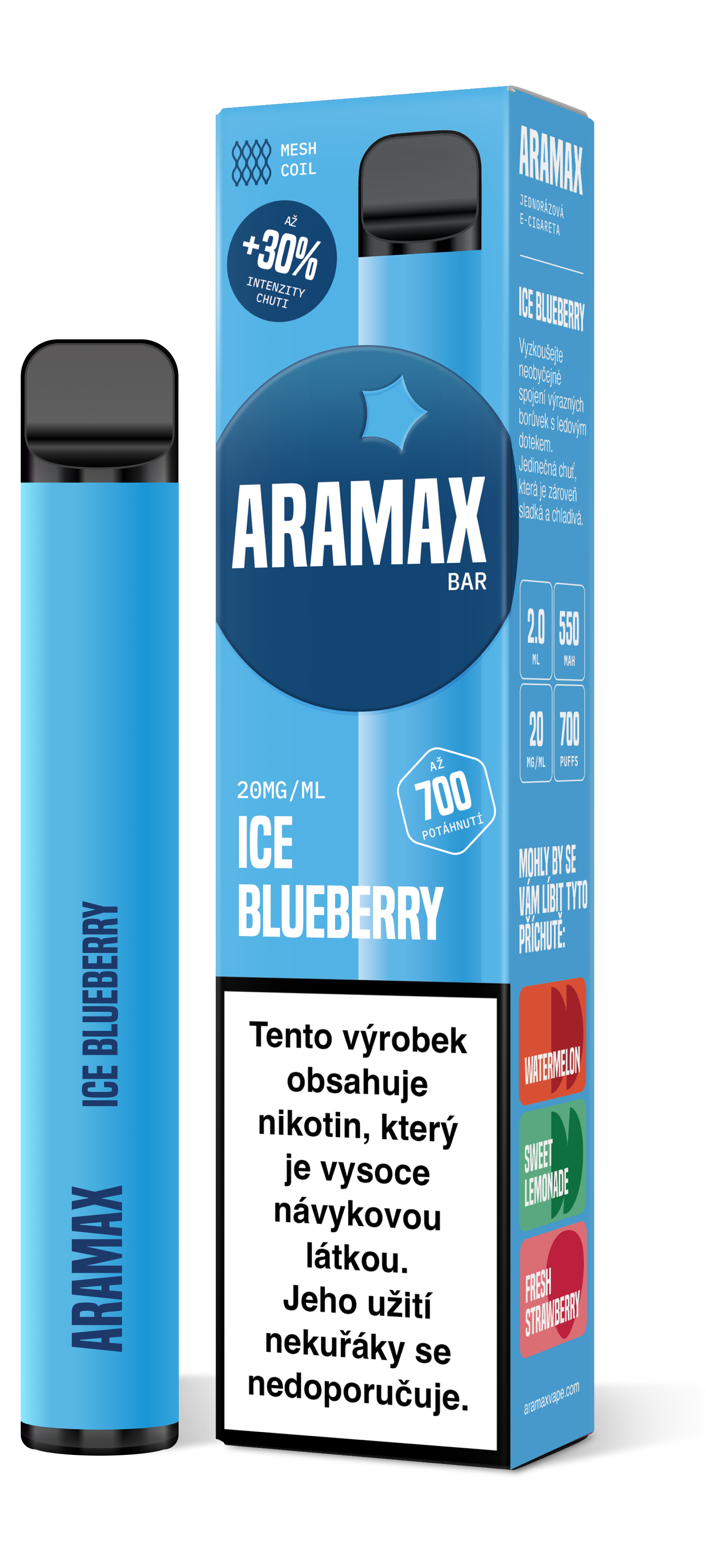 Aramax Bar 700 - Elektronické cigarety, náplně (e-liquidy), VEEV, PULZE ...